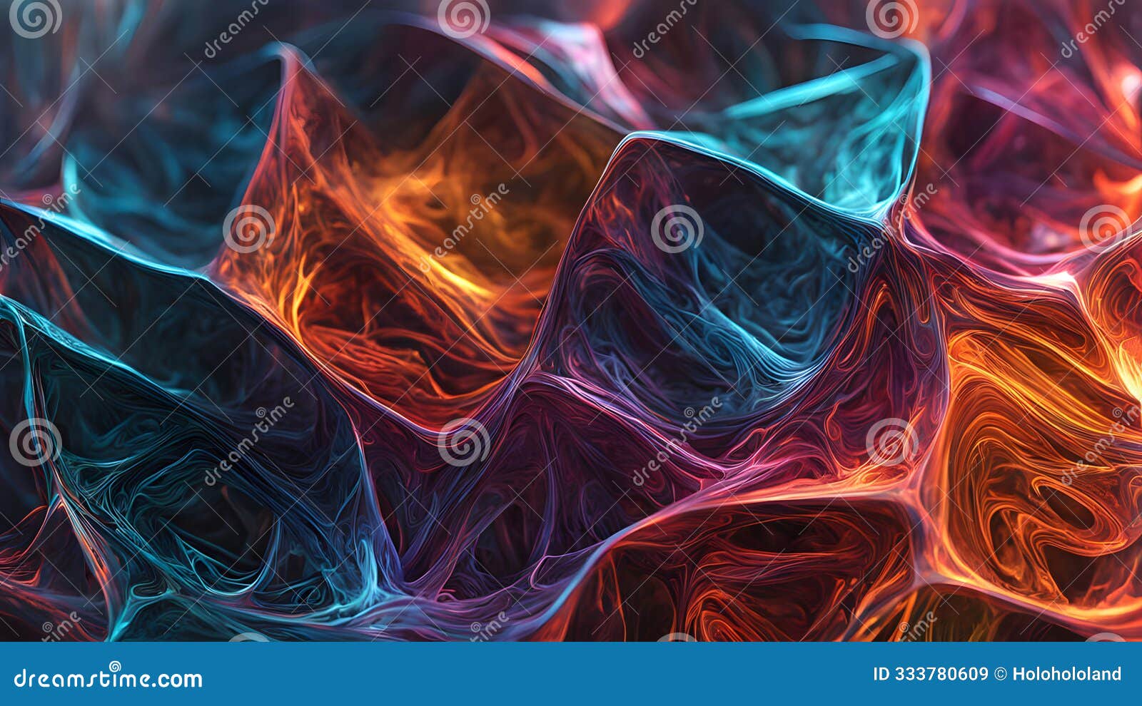 The Solid Materials are Vibrant and Colorful, Sparkling and ...