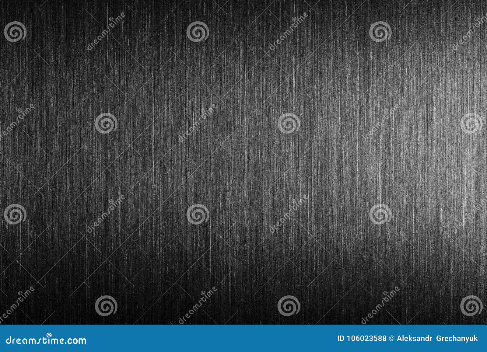 Tough Metal. Brushed Metal with Hard Reflection. Stock Photo - Image of ...