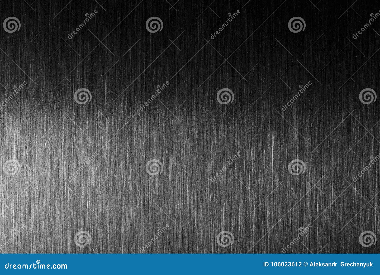 Tough Metal. Brushed Metal with Hard Reflection. Stock Photo - Image of ...