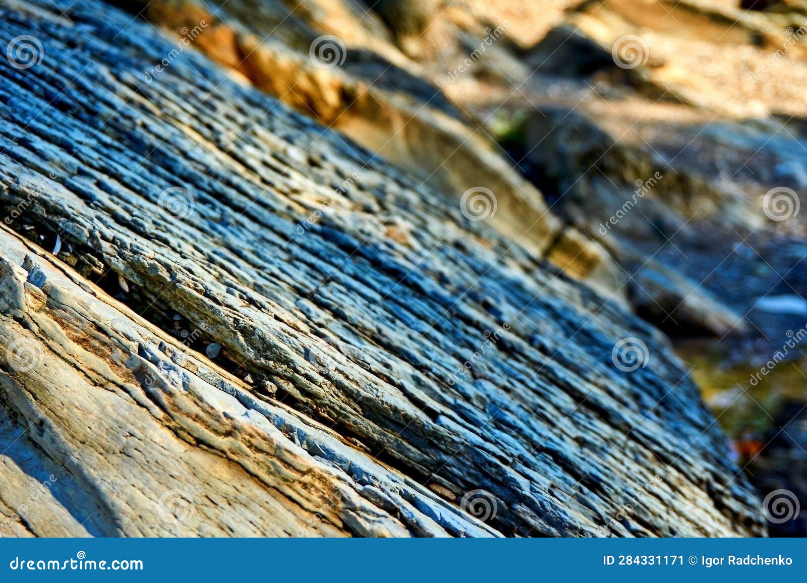 Background of Stone Formation Rock with Sunny Light Stock Image - Image ...