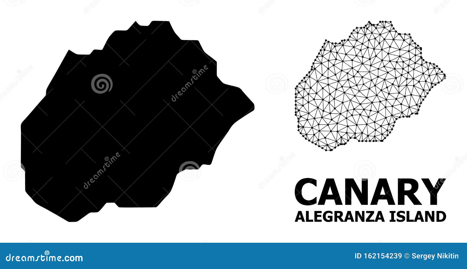 Solid and Network Map of Alegranza Island Stock Vector - Illustration ... Solid and Network Map of Alegranza Island Stock Vector - Illustration ...
