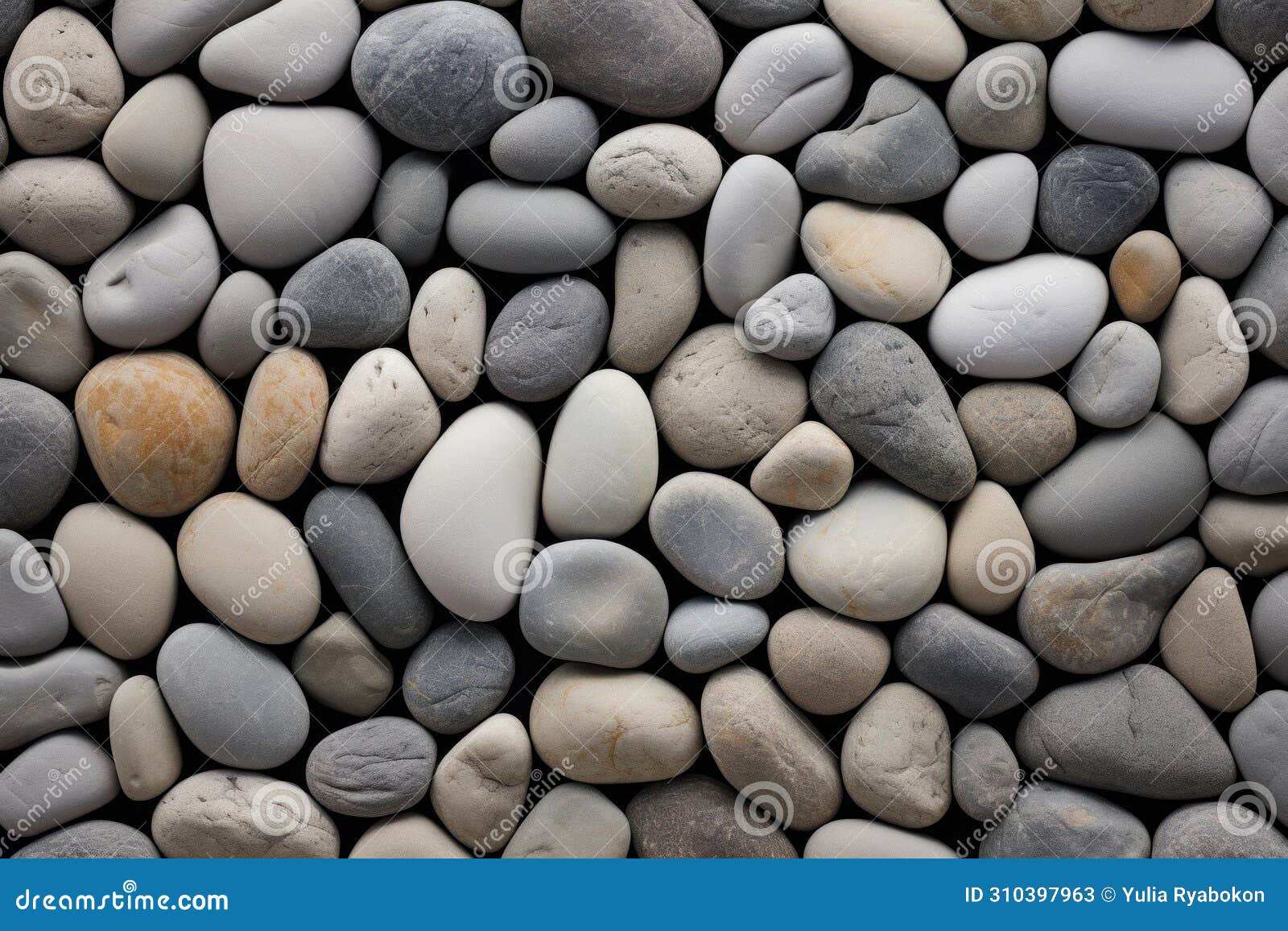 Pebble And Concrete Paving Seamless Tileable Texture Royalty-Free Stock ...