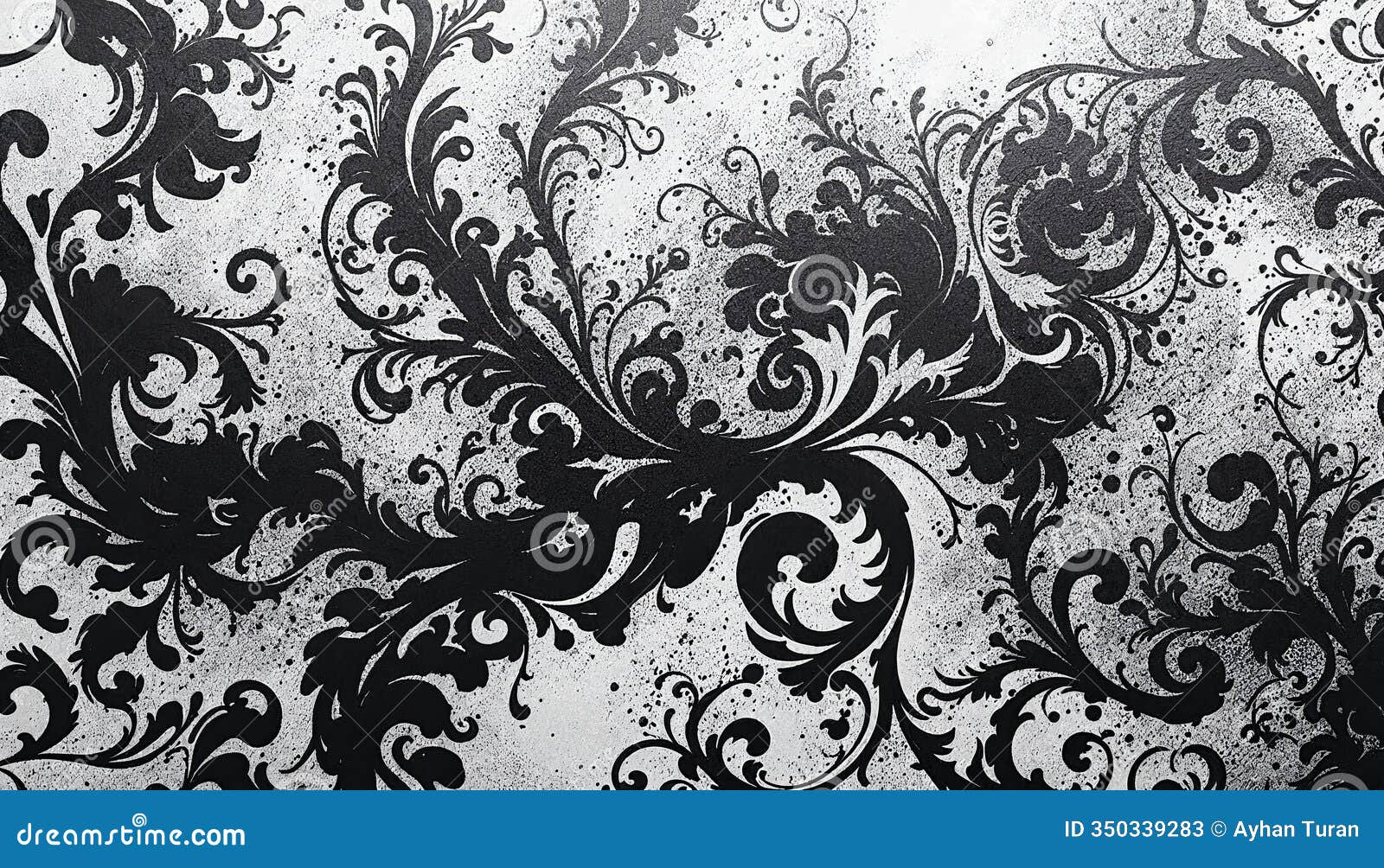 A Solid Pencil Abstract Pattern on White Background, Fantasy Style ...