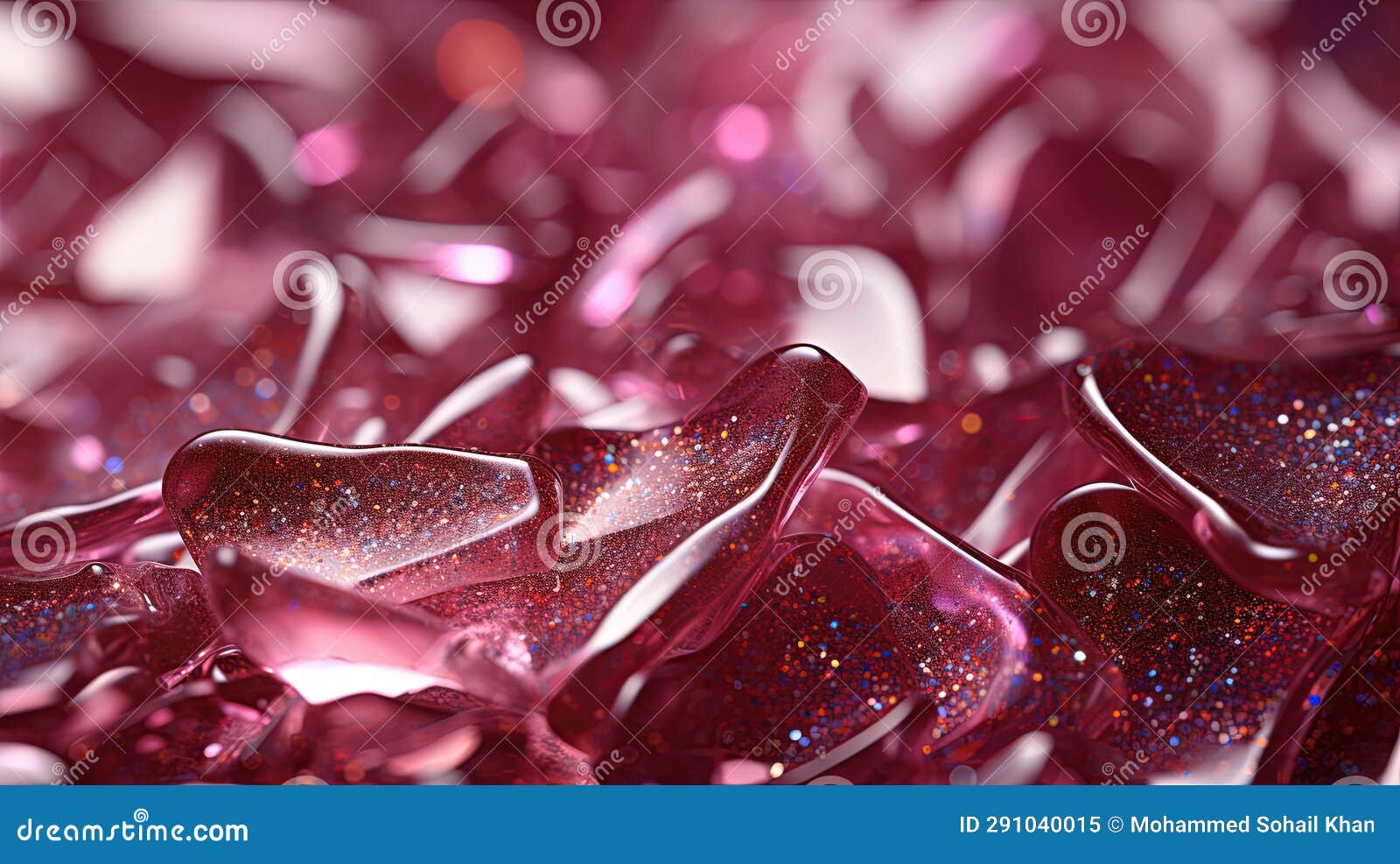 Solid Pink Color Sparkles Glitter Defocused Background Stock Image ...