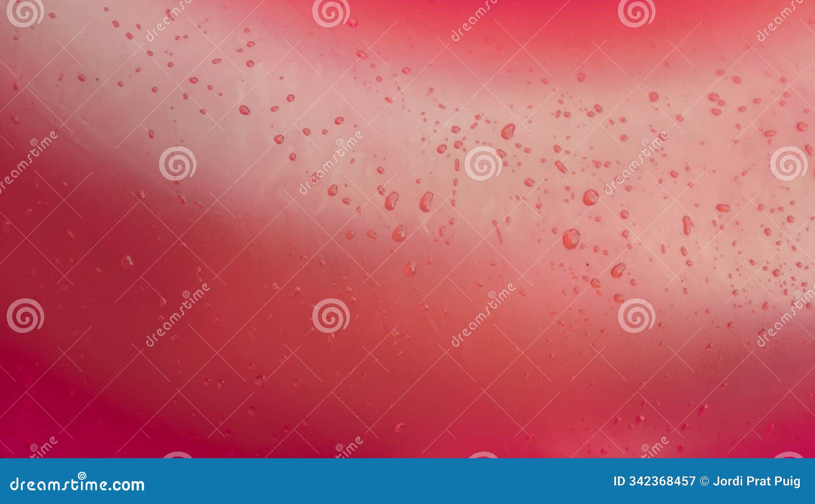 Solid Rubber Red Background with Many Water Drop Droplets on it Stock ...
