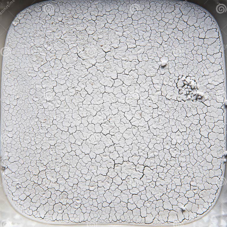 Solid Starch Made of Potato, White Texture, Beautiful Cracks on the ...