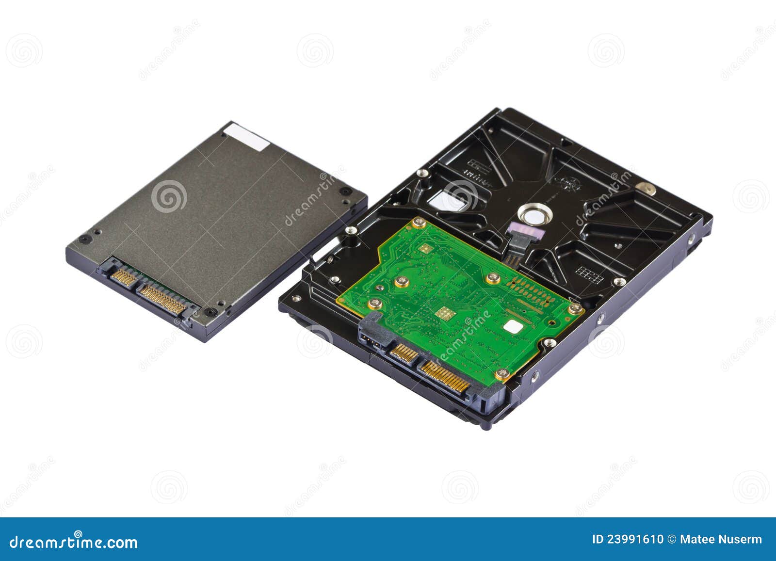 Solid State Drive (SSD) And Hard Disk Drive (HDD) Royalty-Free Stock ... Solid State Drive (SSD) And Hard Disk Drive (HDD) Royalty-Free Stock ...