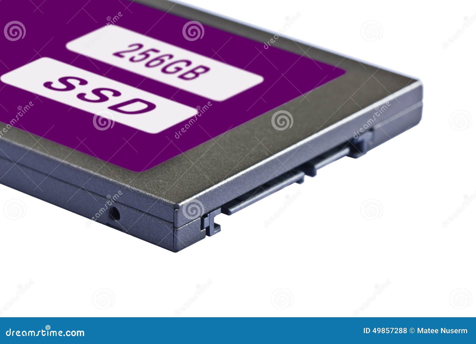 Solid-State Timer With Socket Isolated On White Background Stock Image ...