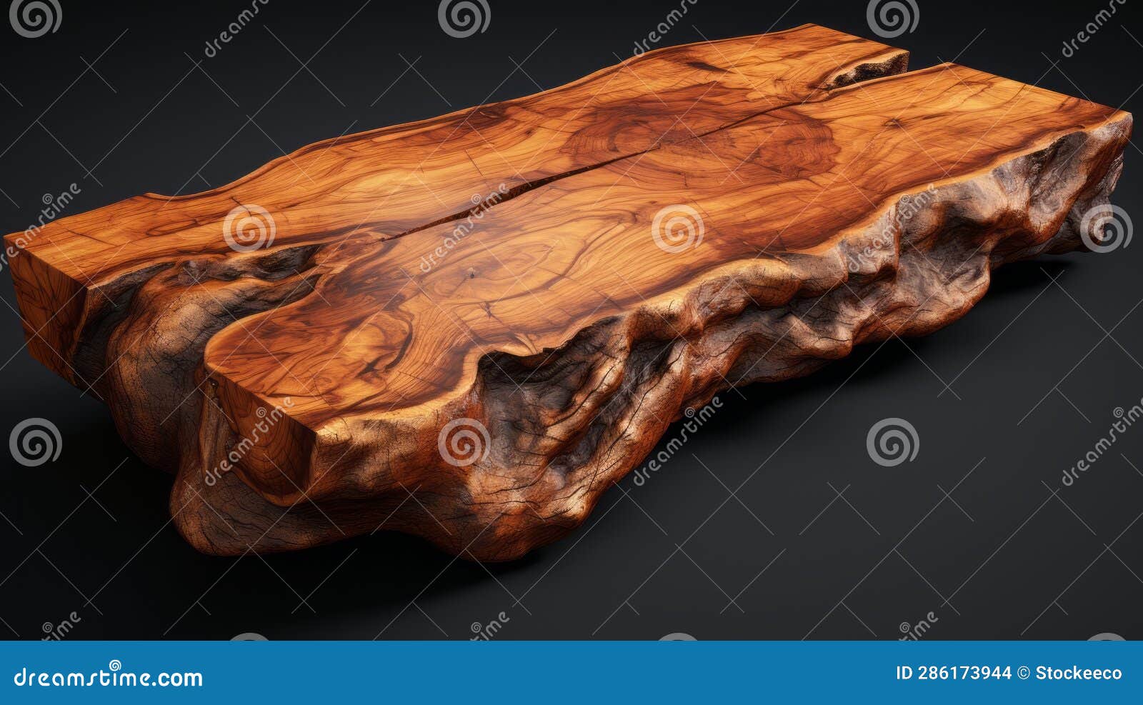 Realistic 3d Model of Old Wood Stump Table in 8k Resolution Stock ...