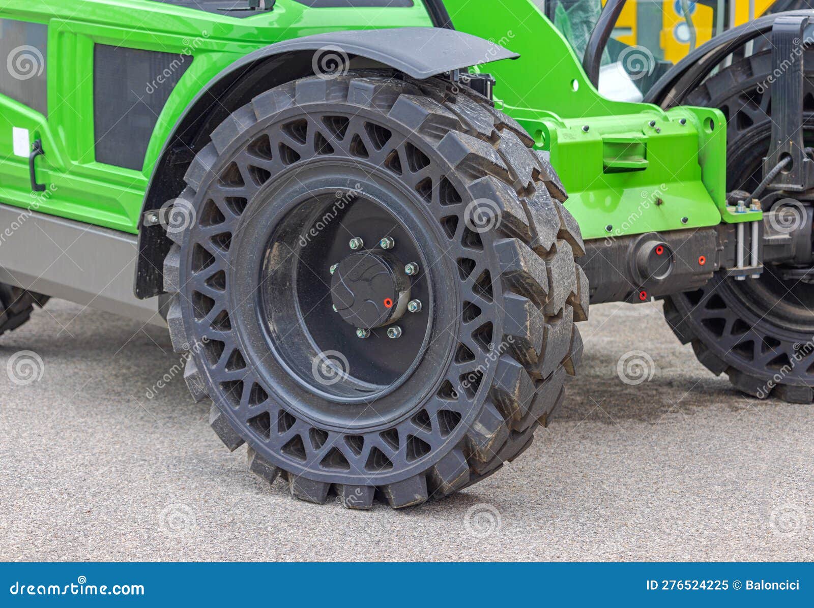 Solid Tyre Machine stock image. Image of rubber, tyre - 276524225