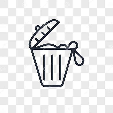 Solid Waste Vector Icon Isolated on Transparent Background, Solid Waste ...