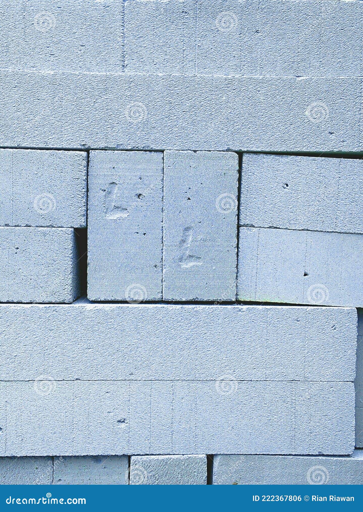A solid white brick wall stock photo. Image of wall - 222367806