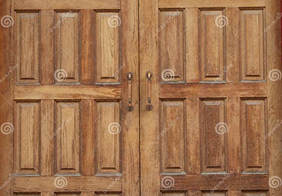 Solid Wood Pattern Used As a Background. Stock Photo - Image of retro ...