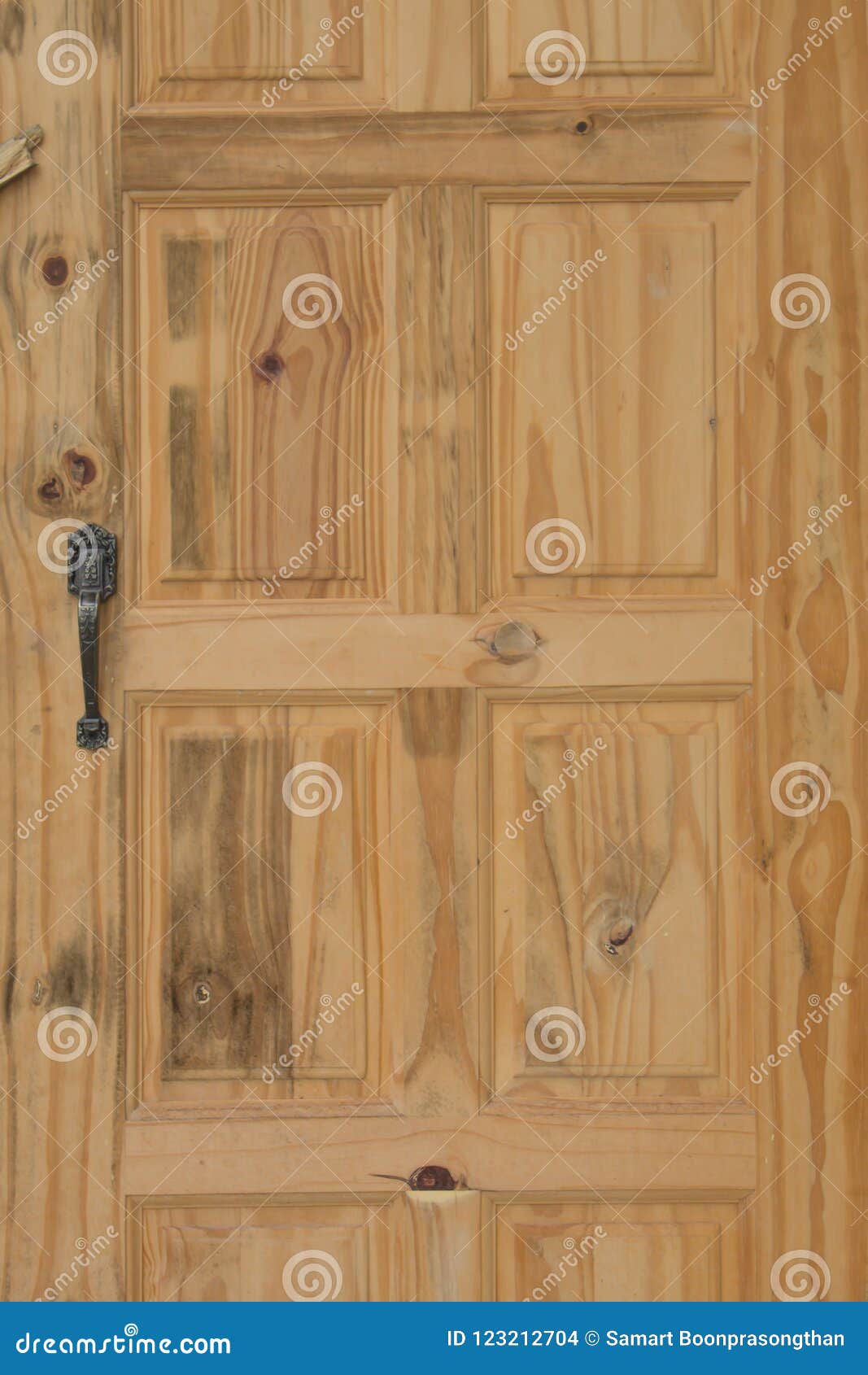 Solid Wood Pattern Used As a Background. Stock Photo - Image of plank ...