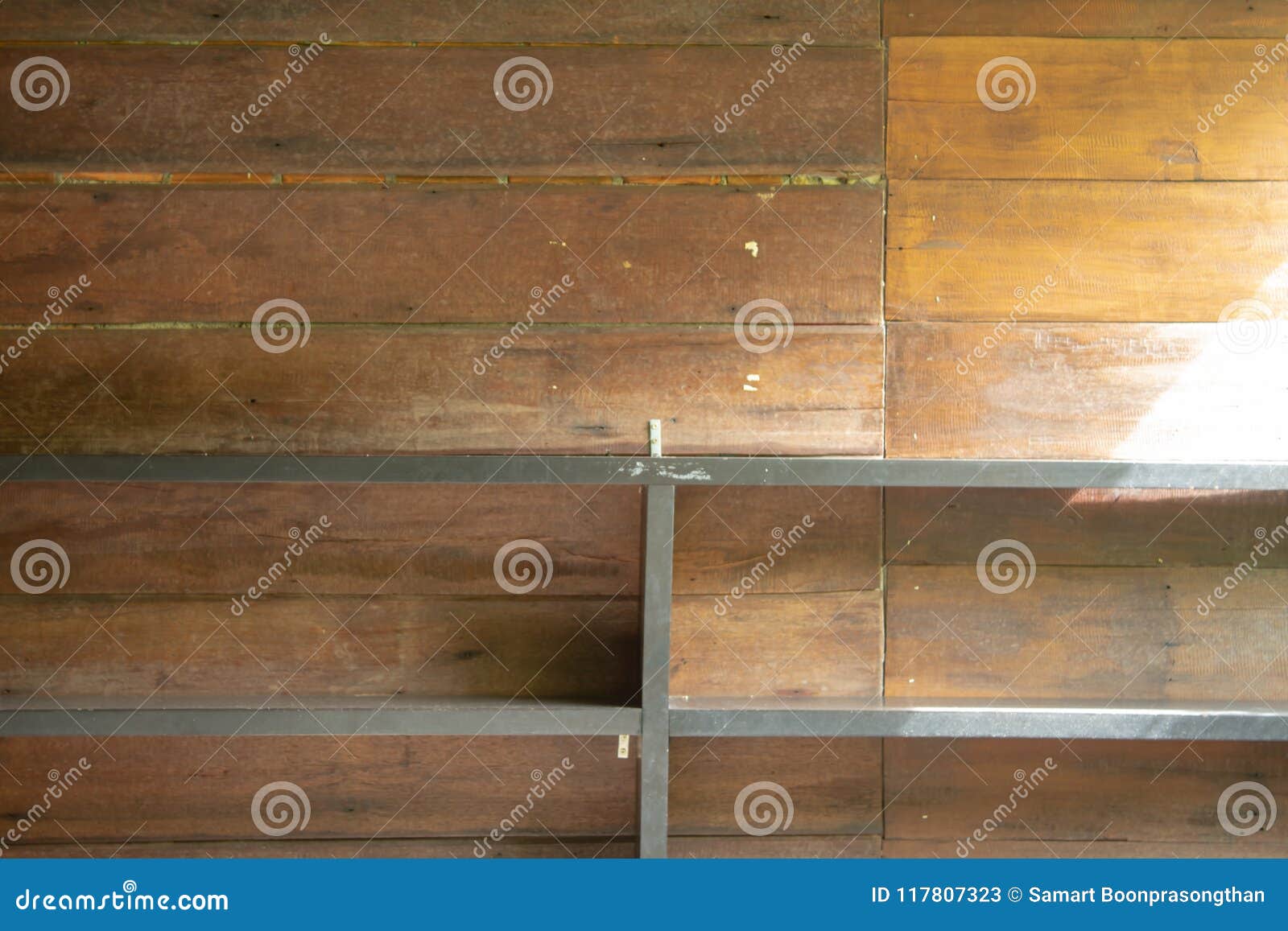 Solid Wood Pattern Used As a Background. Stock Image - Image of ...