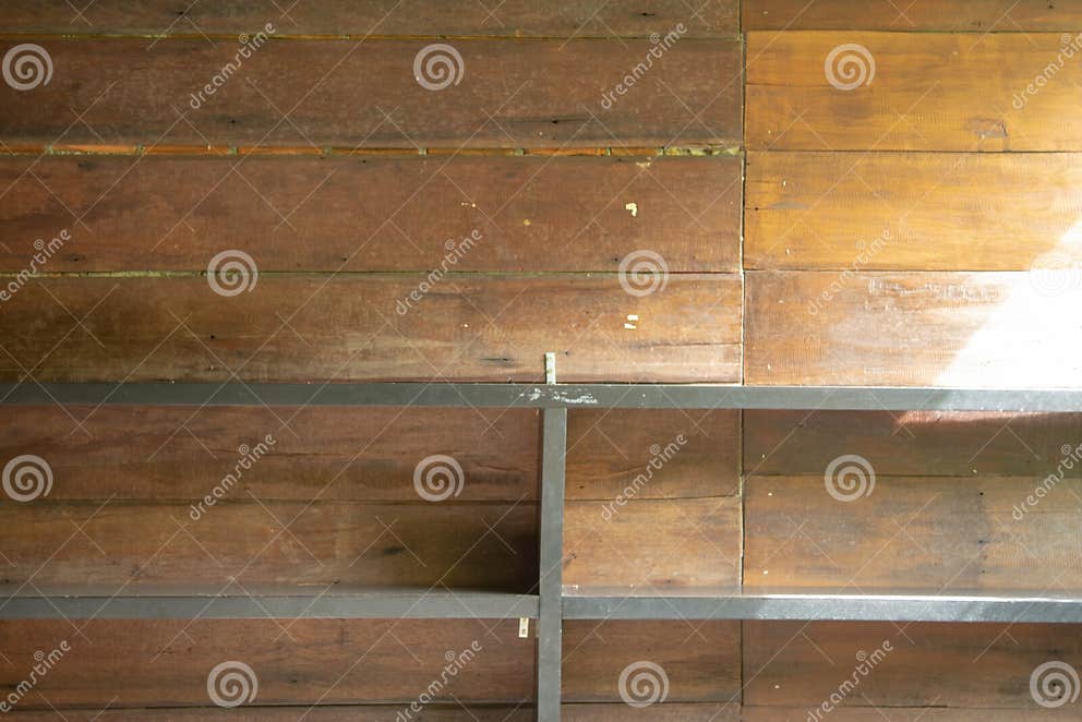 Solid Wood Pattern Used As a Background. Stock Image - Image of ...