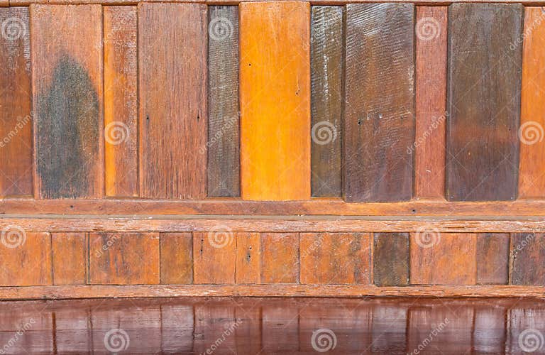 Solid Wood Pattern Used As a Background. Stock Image - Image of light ...
