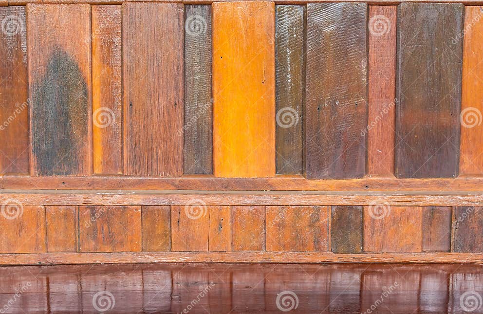 Solid Wood Pattern Used As a Background. Stock Image - Image of light ...