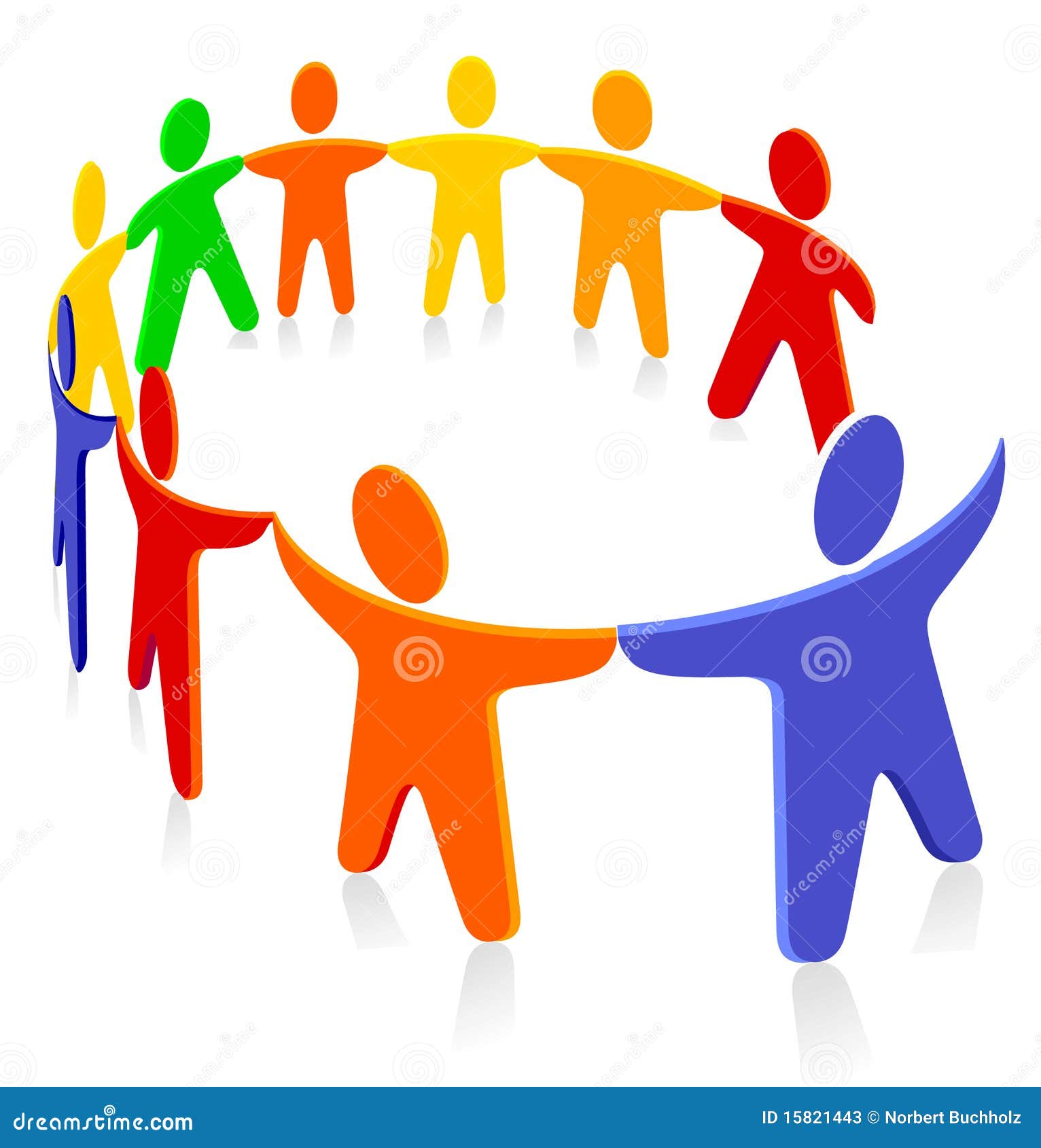 Solidarité de groupe illustration de vecteur. Illustration du ...