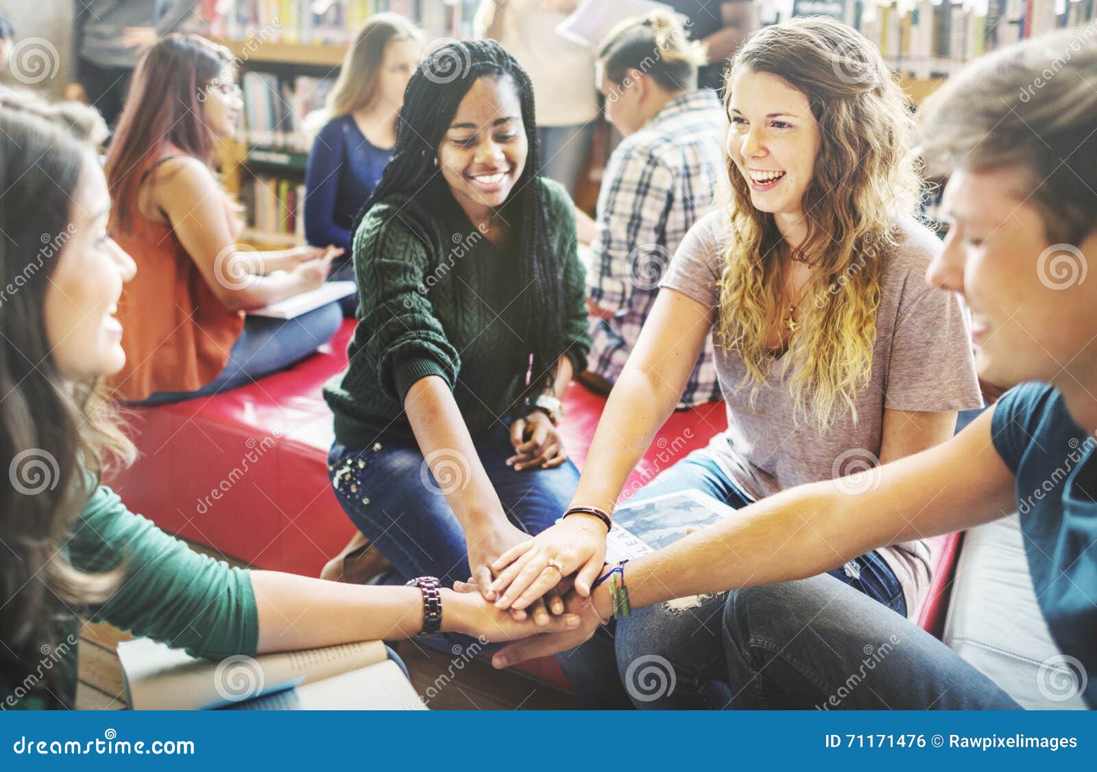 Solidarité Team Group Community Concept De Camarade De Classe Photo ...