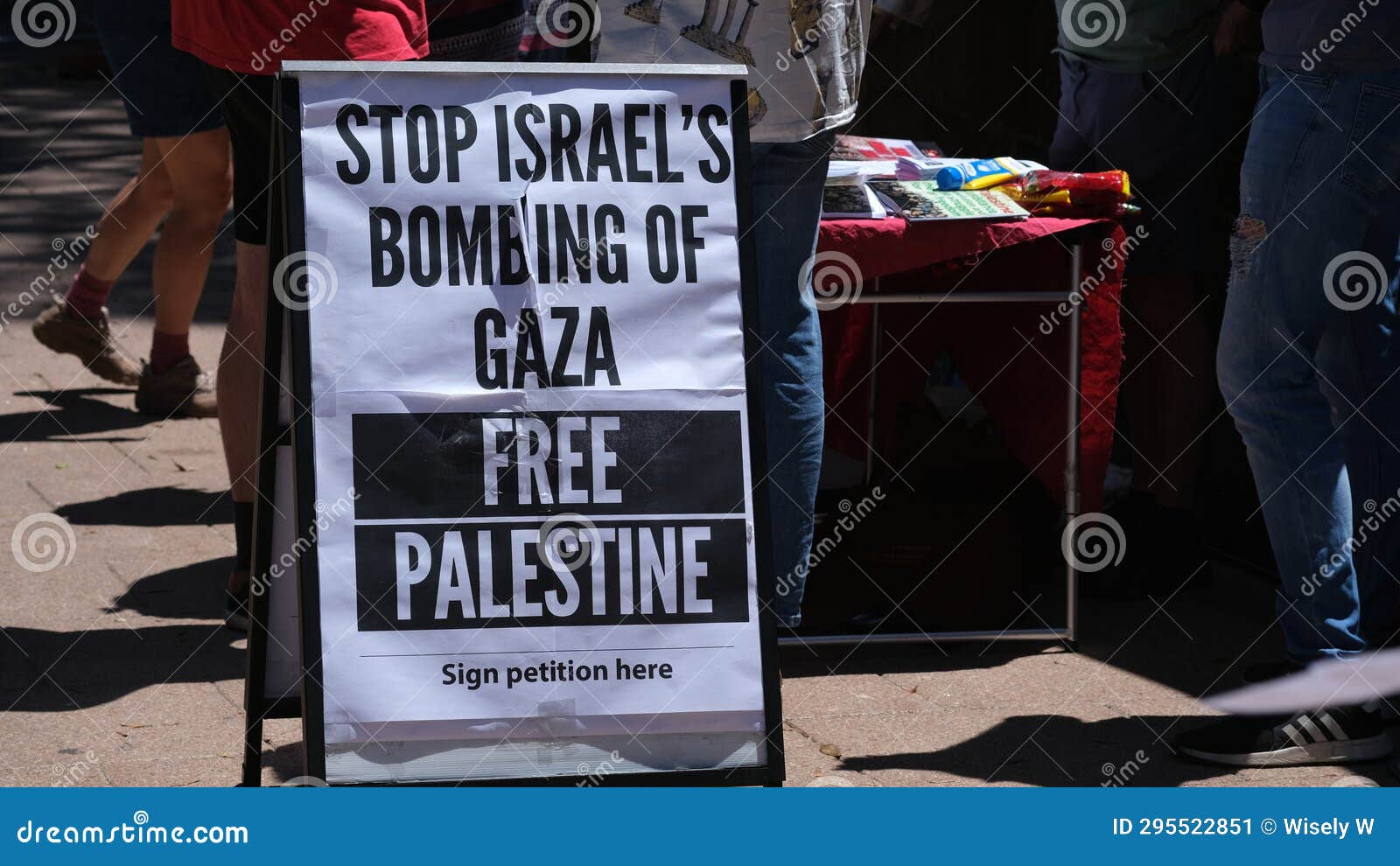 Solidarity Action in Support of Palestine. Editorial Photo - Image of ...