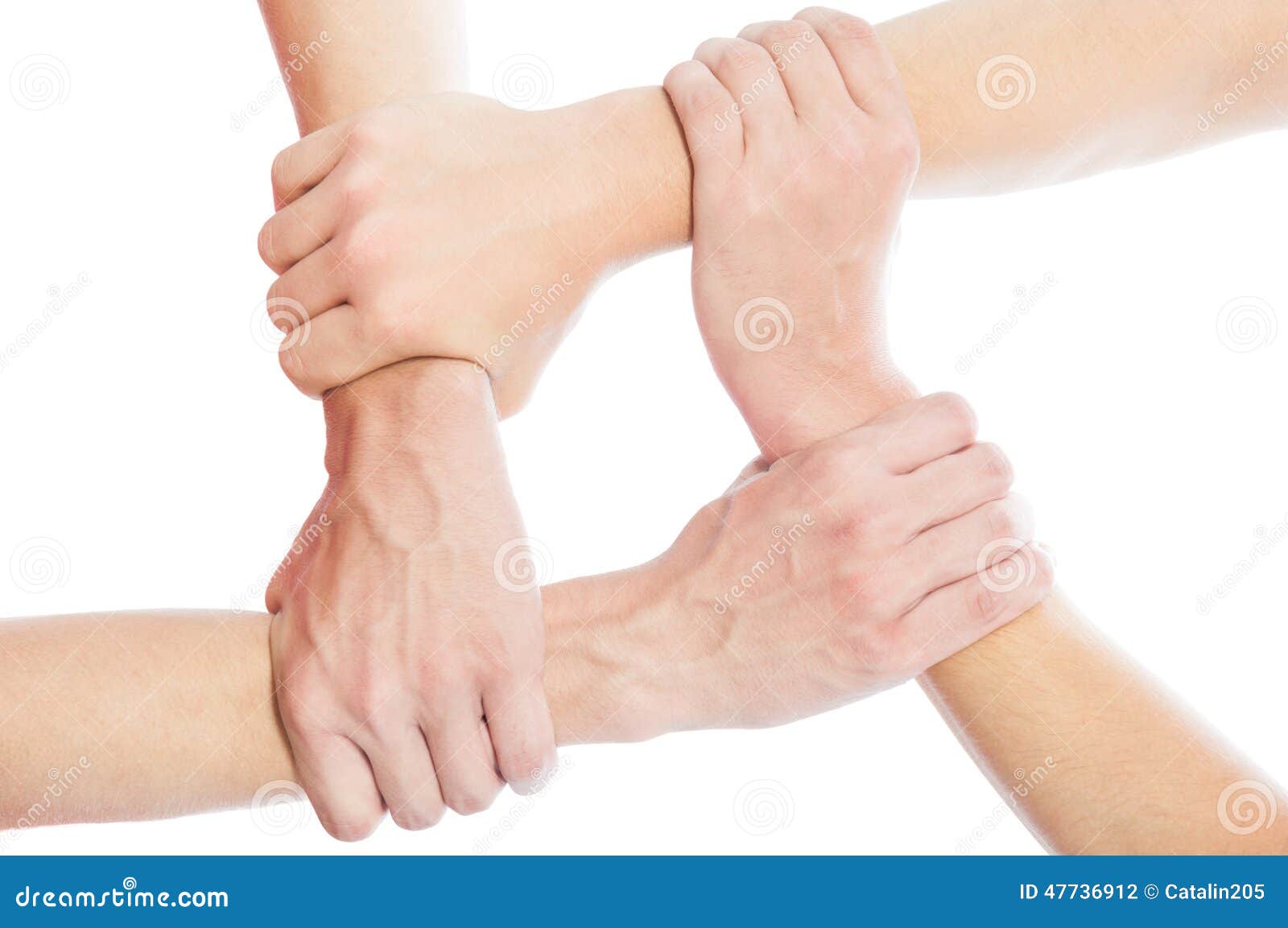 Solidarity Concept Using Joined Hands Stock Photo - Image of team ...
