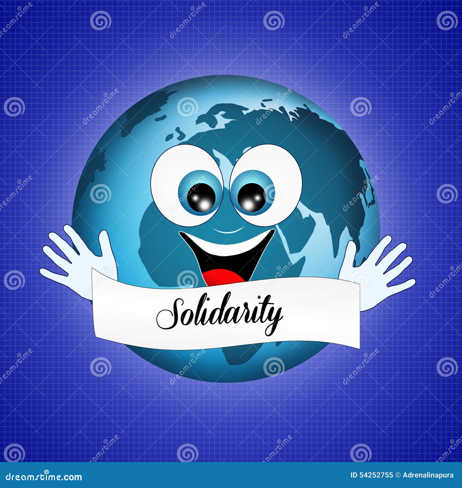 Solidarity Royalty-Free Cartoon | CartoonDealer.com #54252755