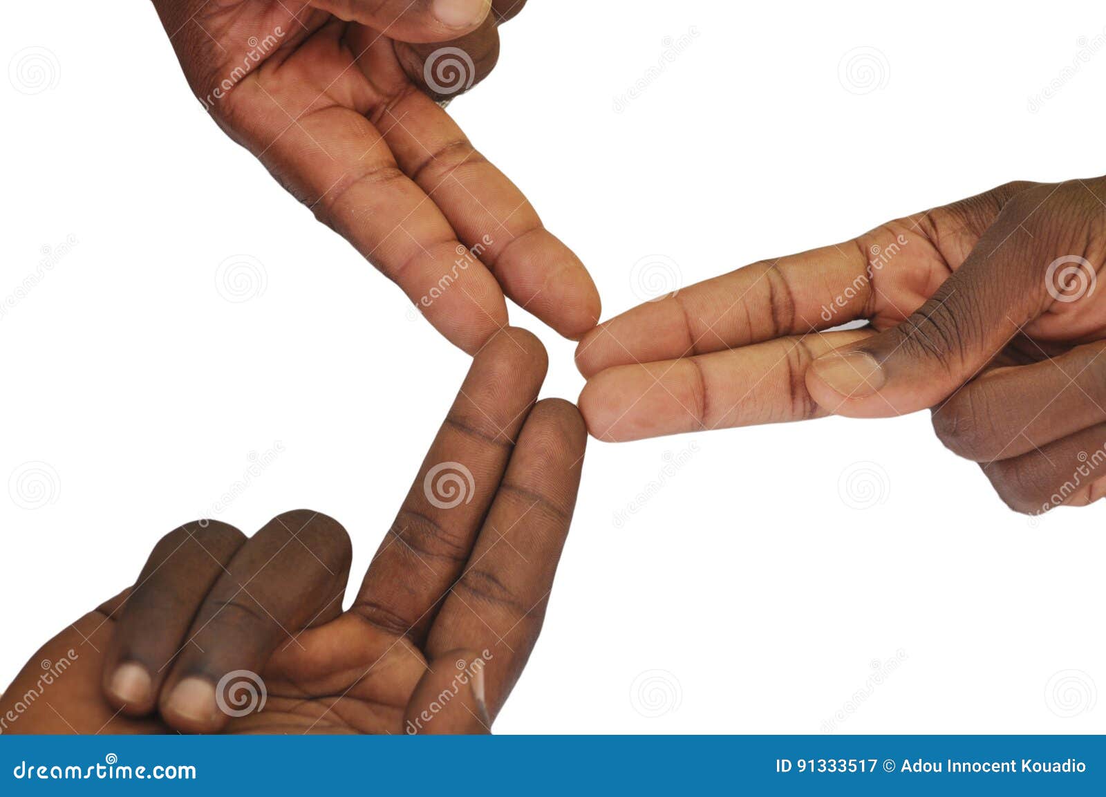 Solidarity Gesture of Hands Stock Image - Image of bound, reciprocal ...