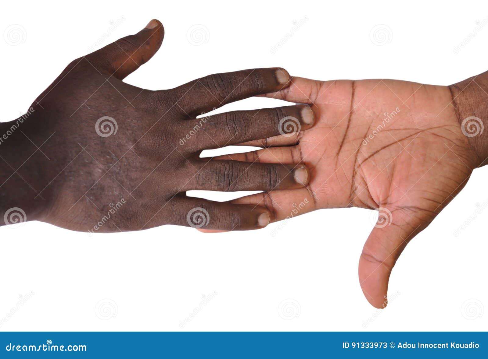 Solidarity Gesture of Hands Stock Image - Image of held, commitment ...