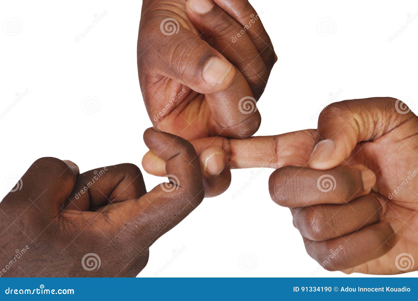 Solidarity Gesture of Hands Stock Photo - Image of national, persons ...