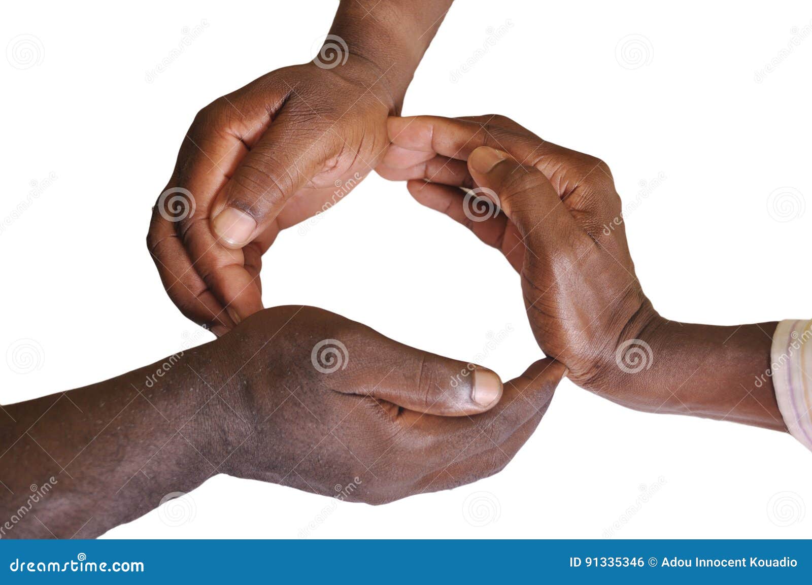 Solidarity Gesture of Hands Stock Photo - Image of bound, solidarity ...