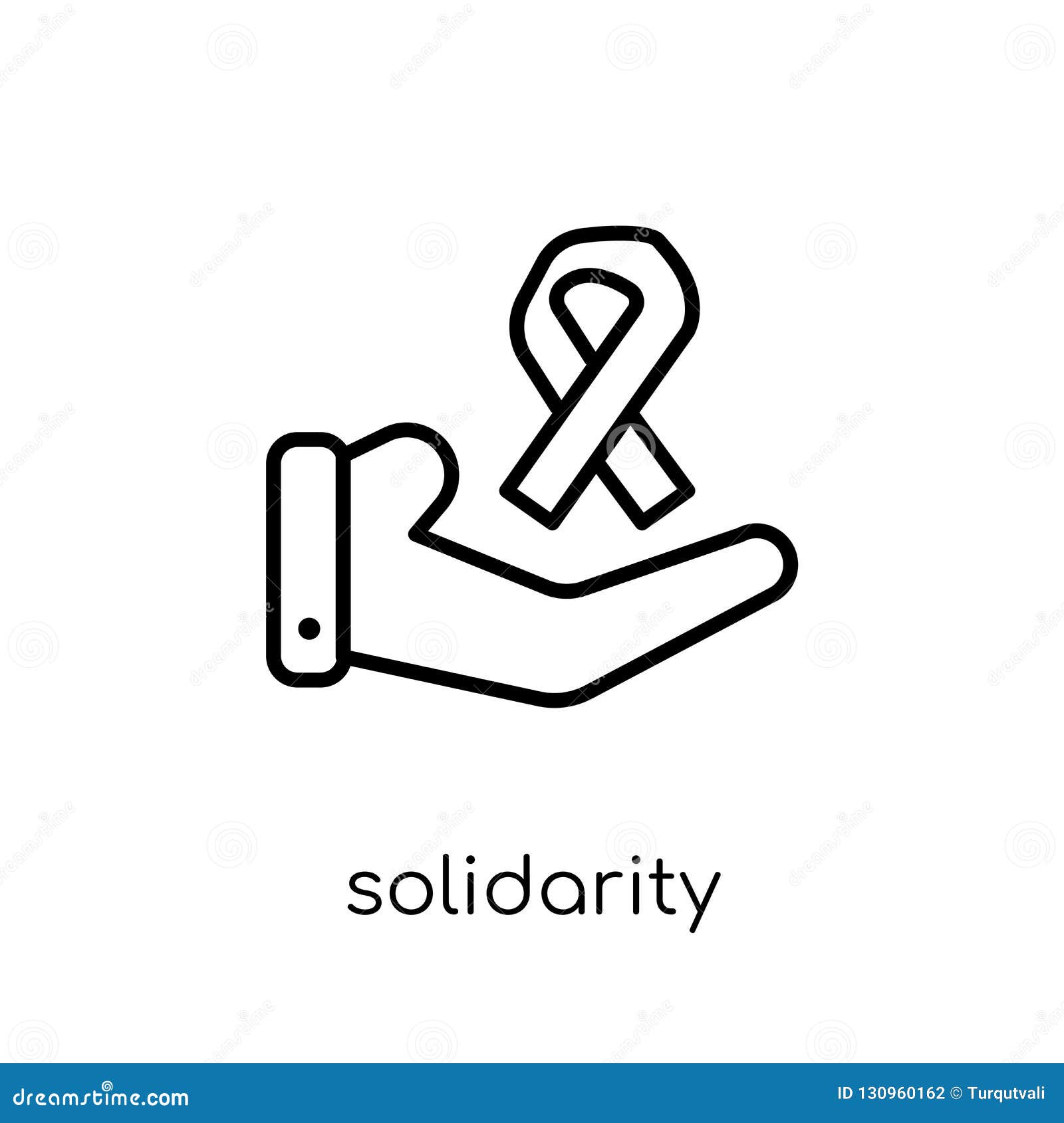 Solidarity Icon from Collection. Stock Vector - Illustration of concept ...