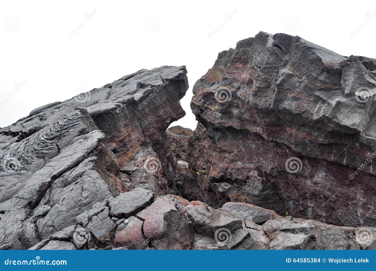 Solidified Hawaii lava stock photo. Image of geology - 64585384