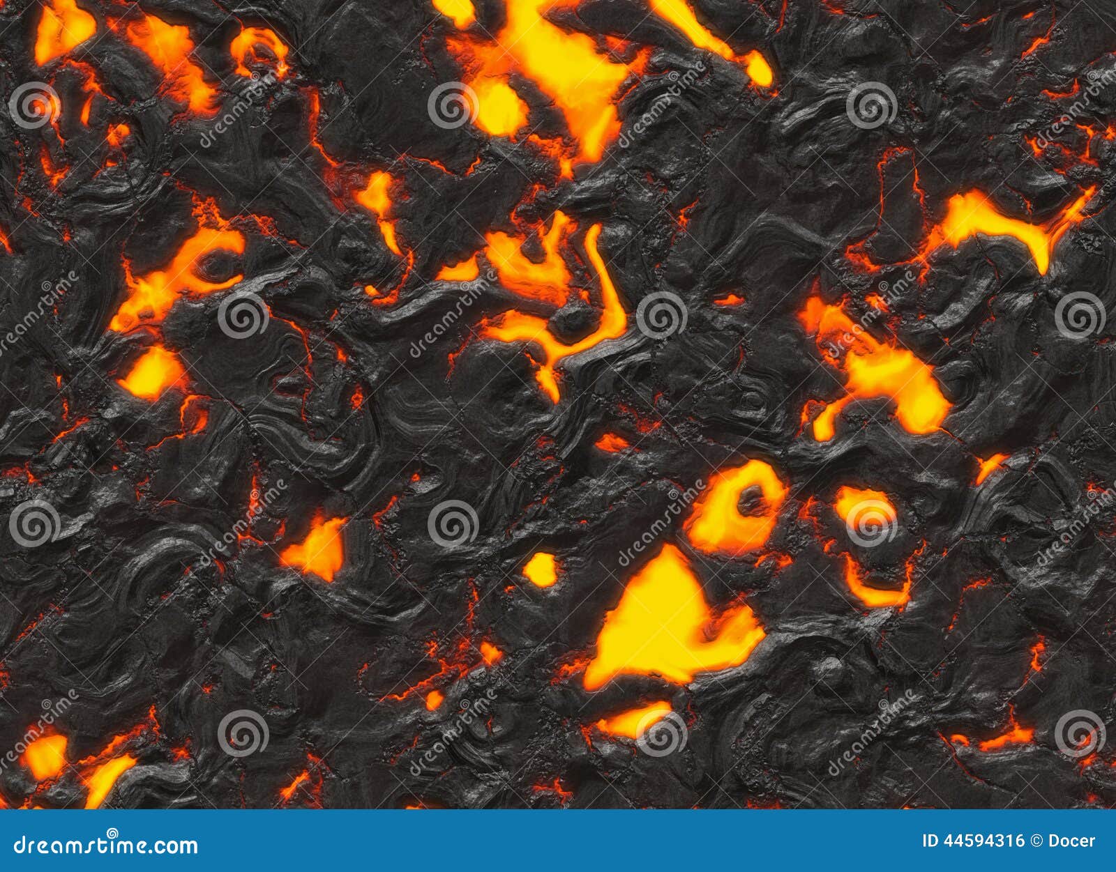 Solidified Lava Texture of Eruption Volcano Stock Illustration ...