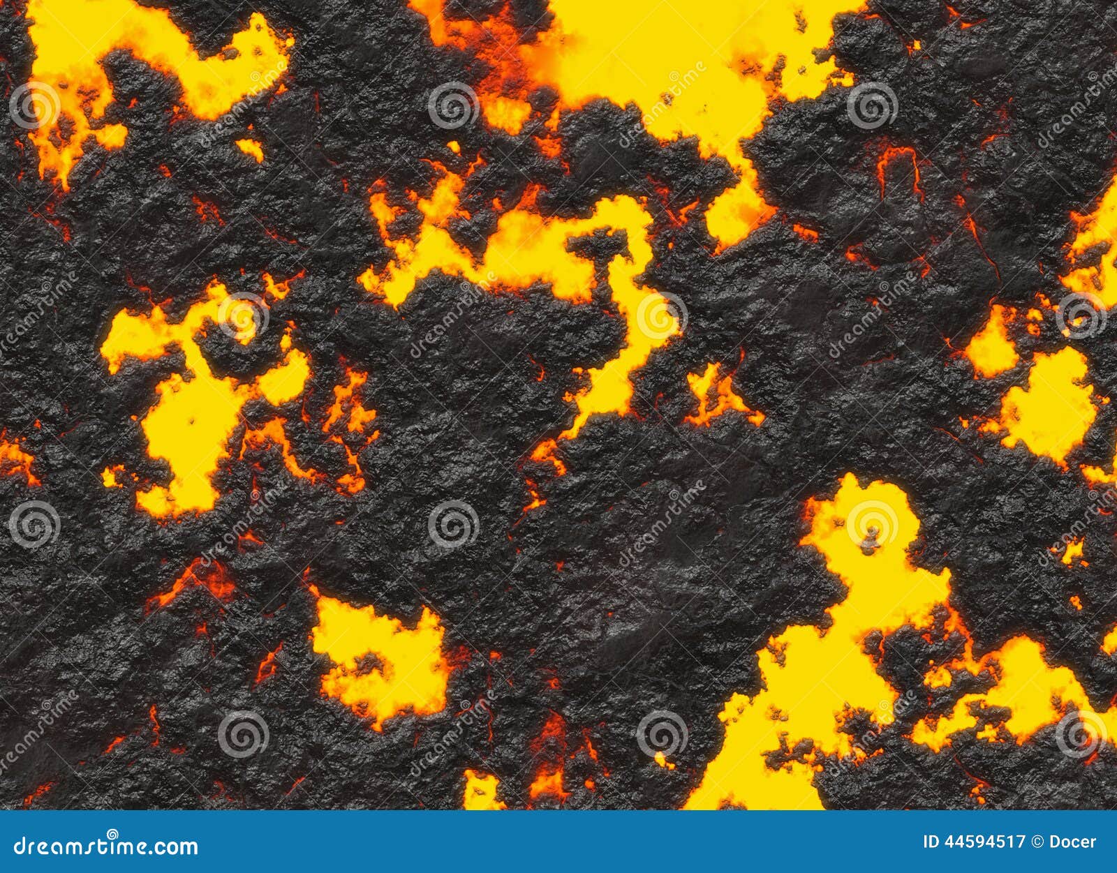 Solidified Lava Texture of Eruption Volcano Stock Illustration ...