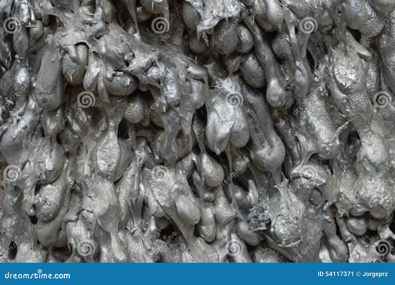 Solidified liquid aluminum stock image. Image of solid - 54117371