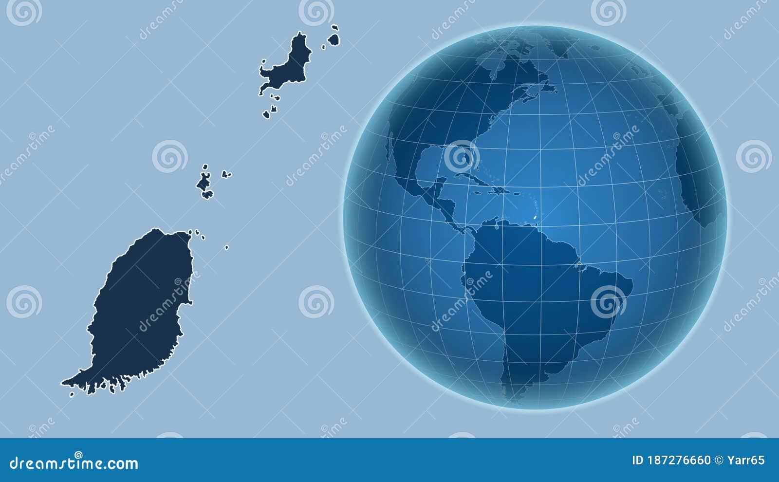 Solido Di Grenada. Composizione Del Paese E Del Mondo Illustrazione di ... Solido Di Grenada. Composizione Del Paese E Del Mondo Illustrazione di ...
