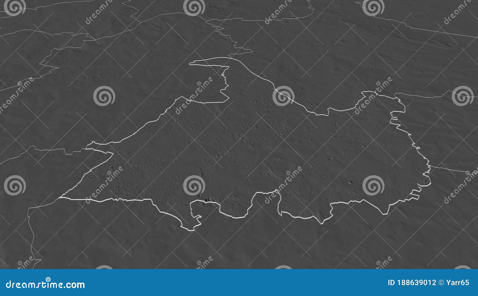 Solihull, England - Outlined. Bilevel Stock Illustration - Illustration ...