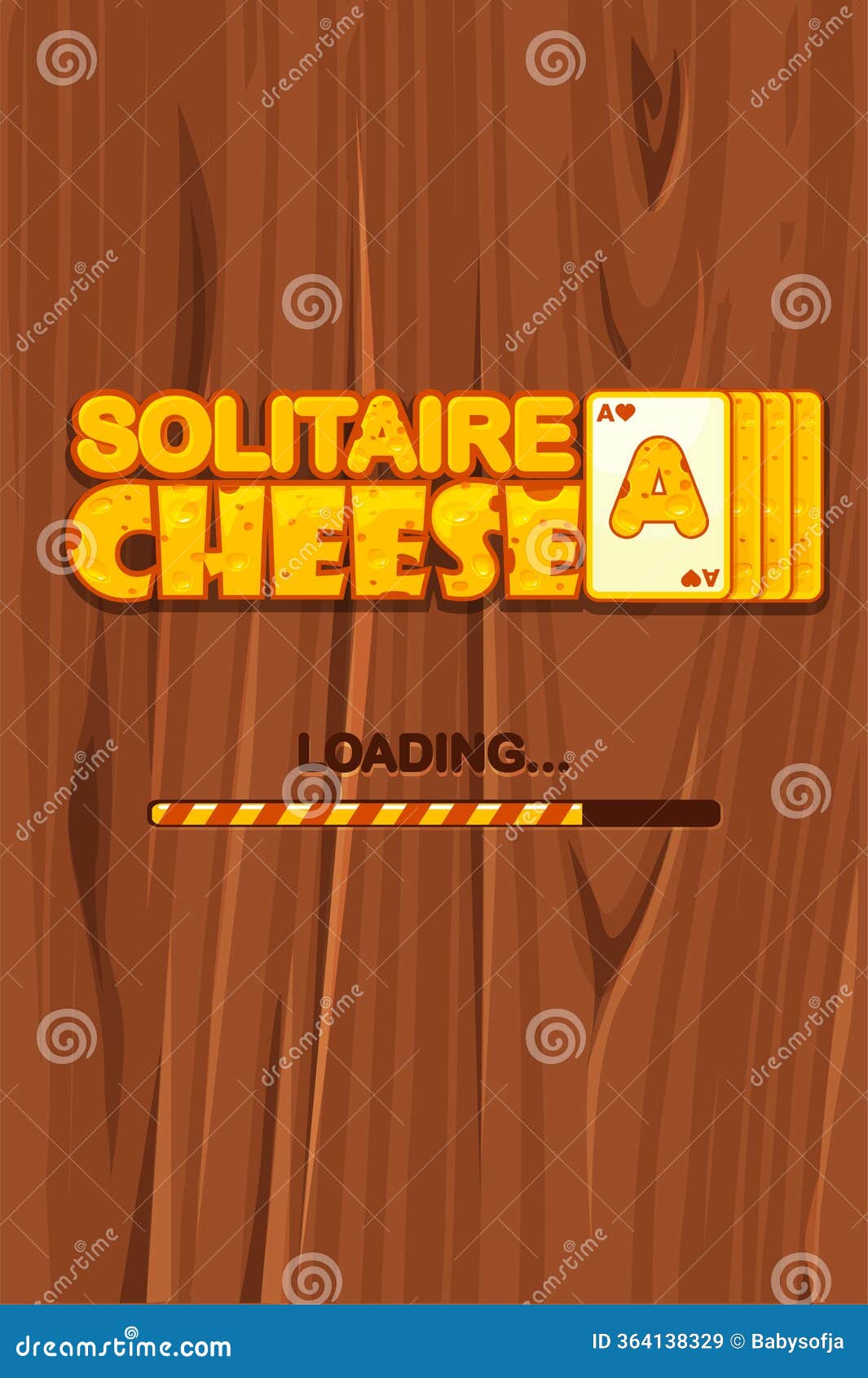 Solitaire Loading Screen,LOGO For 2D Game. Classic SOLITAIRE Game ...