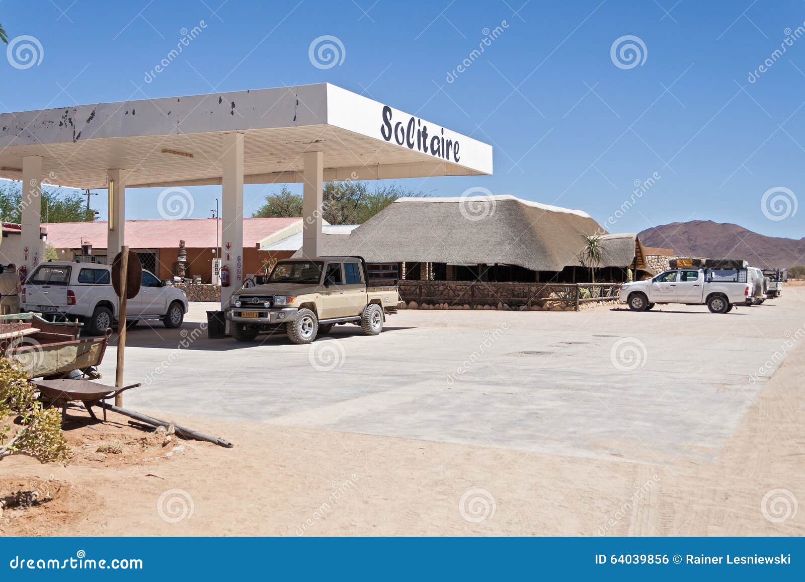Solitaire Gas Station, Namibia Editorial Photo - Image of desert, park ...