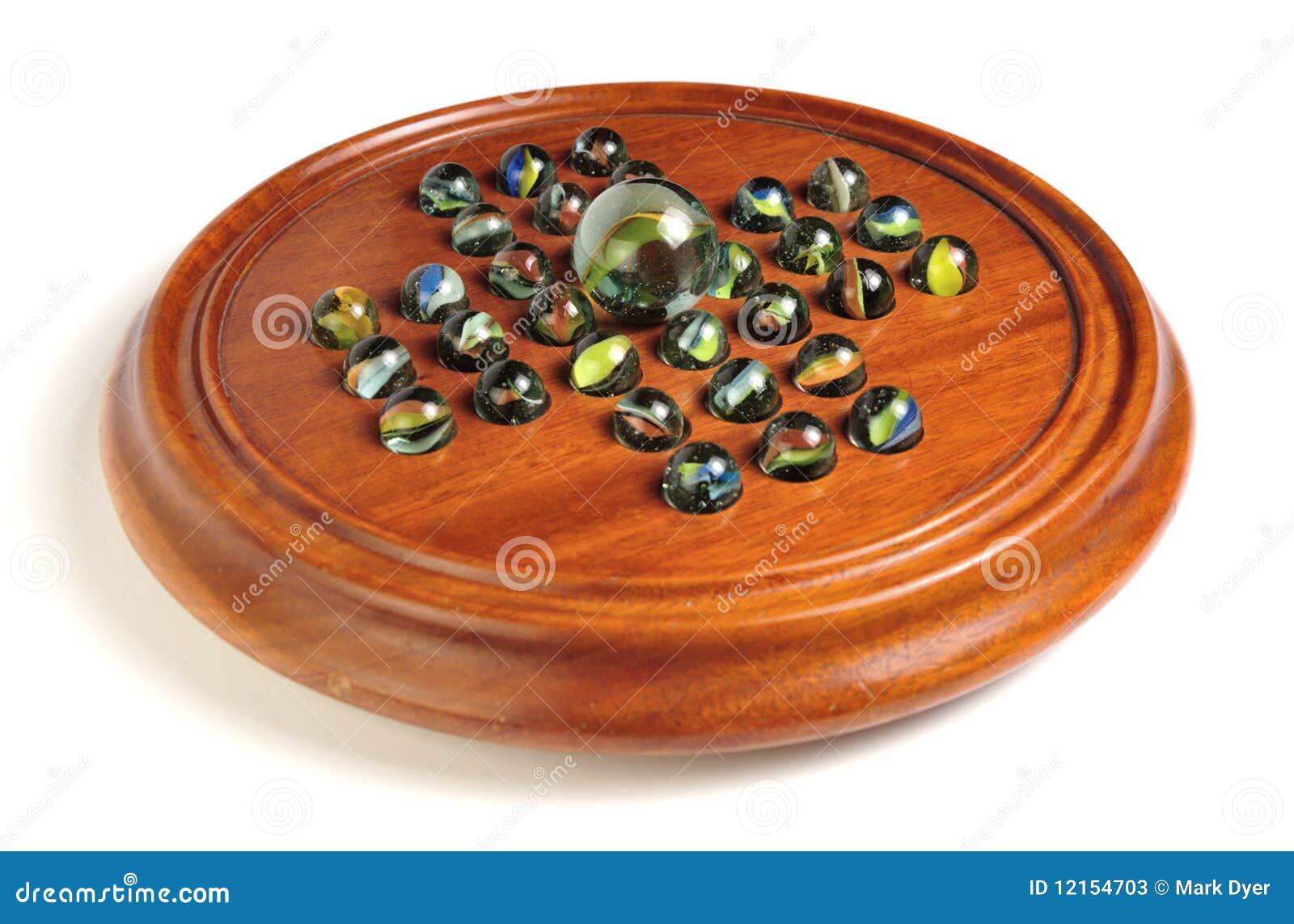 Solitaire marble game stock image. Image of circle, solitaire - 12154703