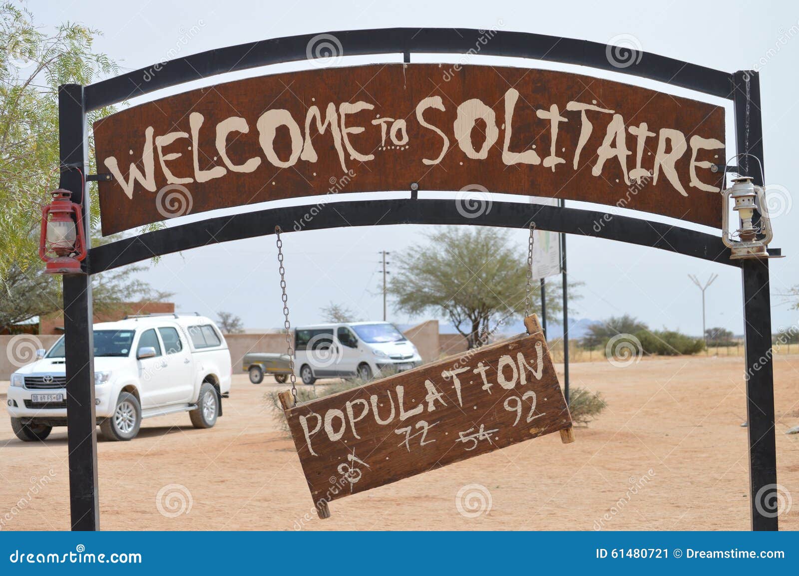 Solitaire namibia editorial photo. Image of reds, etosha - 61480721
