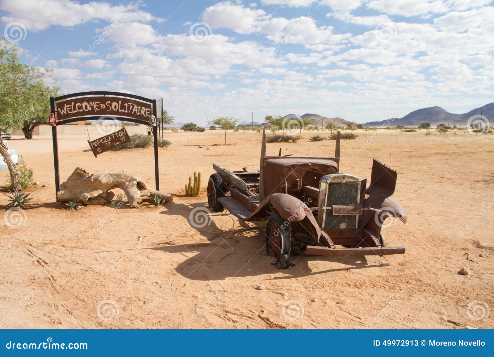 Solitaire, Namibia stock image. Image of solitaire, africa - 49972913