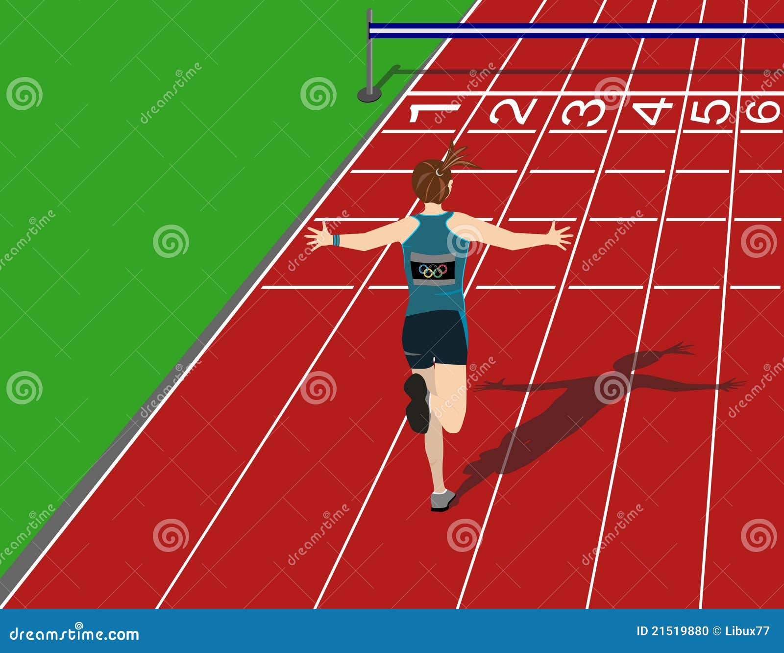 Approaching Finish Line Stock Illustrations – 5 Approaching Finish Line ...