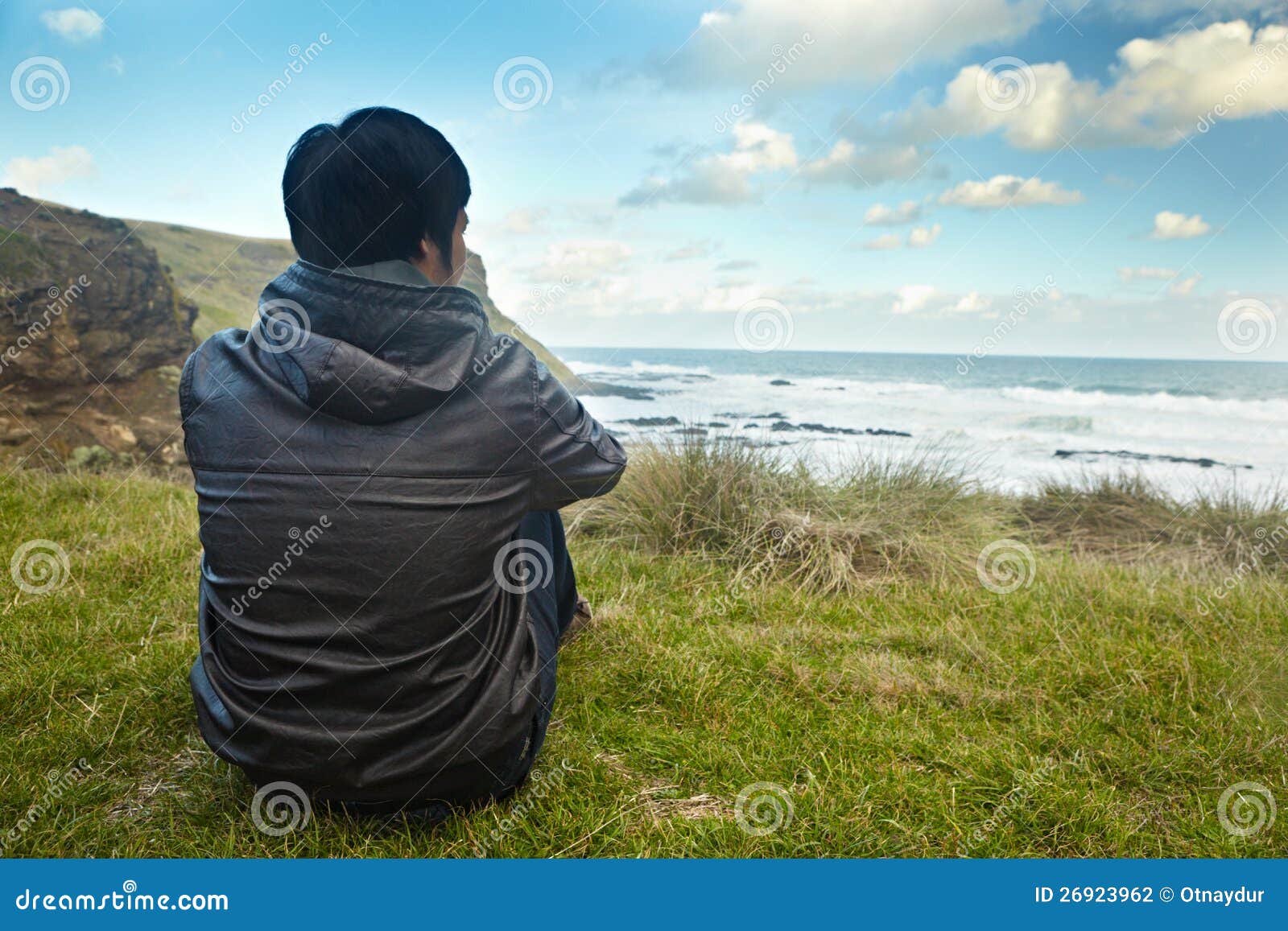 Solitude stock photo. Image of relax, enjoy, single, view - 26923962