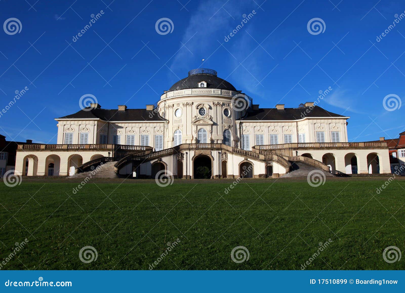 Solitude Castle in Stuttgart Stock Image - Image of germany, lonely ...