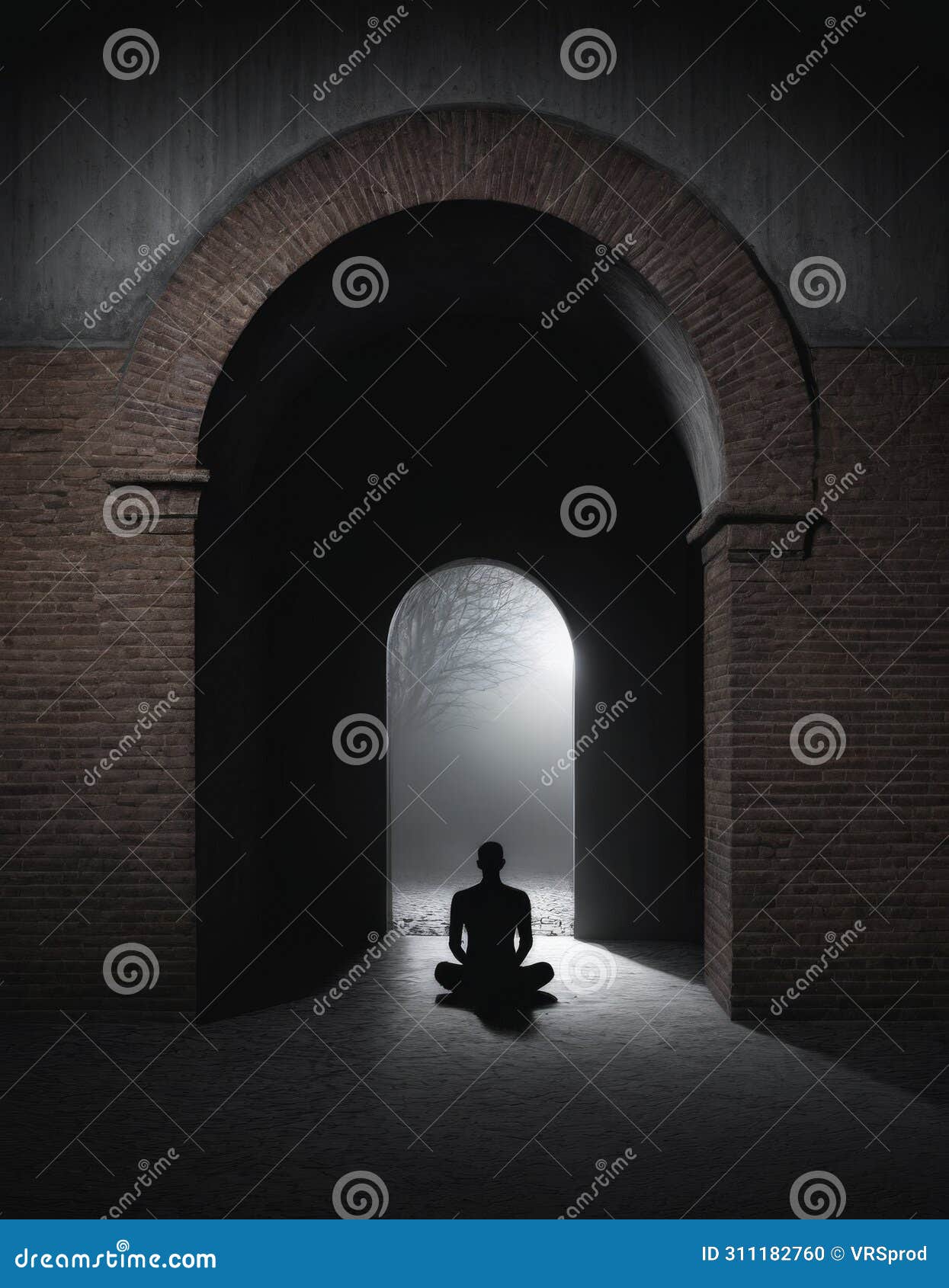 Shadows and Enlightenment stock photo. Image of arches - 311182760