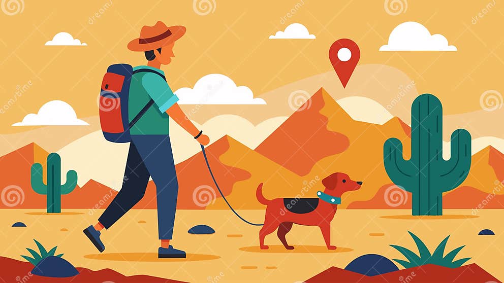 A Solo Adventurer Heads Out into the Desert Her Loyal Dog by Her Side ... A Solo Adventurer Heads Out into the Desert Her Loyal Dog by Her Side ...