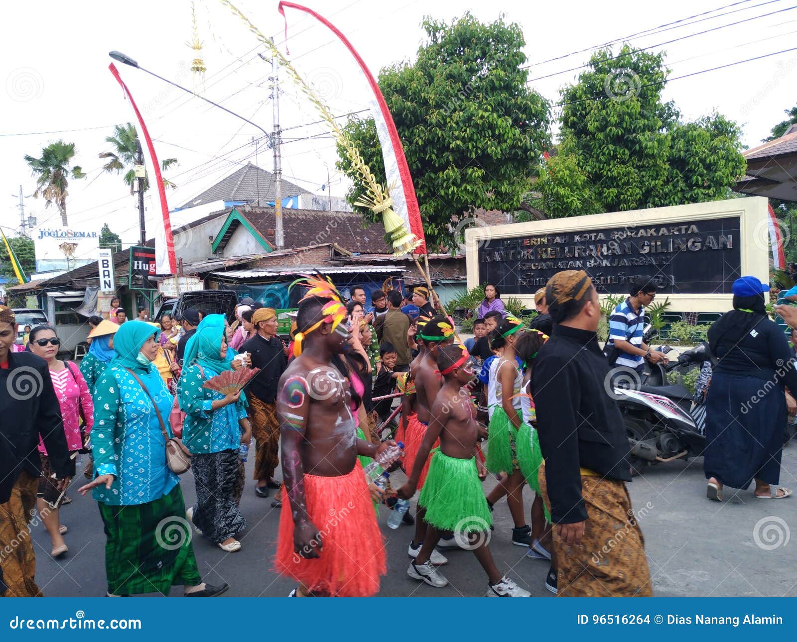 Solo Batik Carnival Culture Editorial Stock Image - Image of culture ...