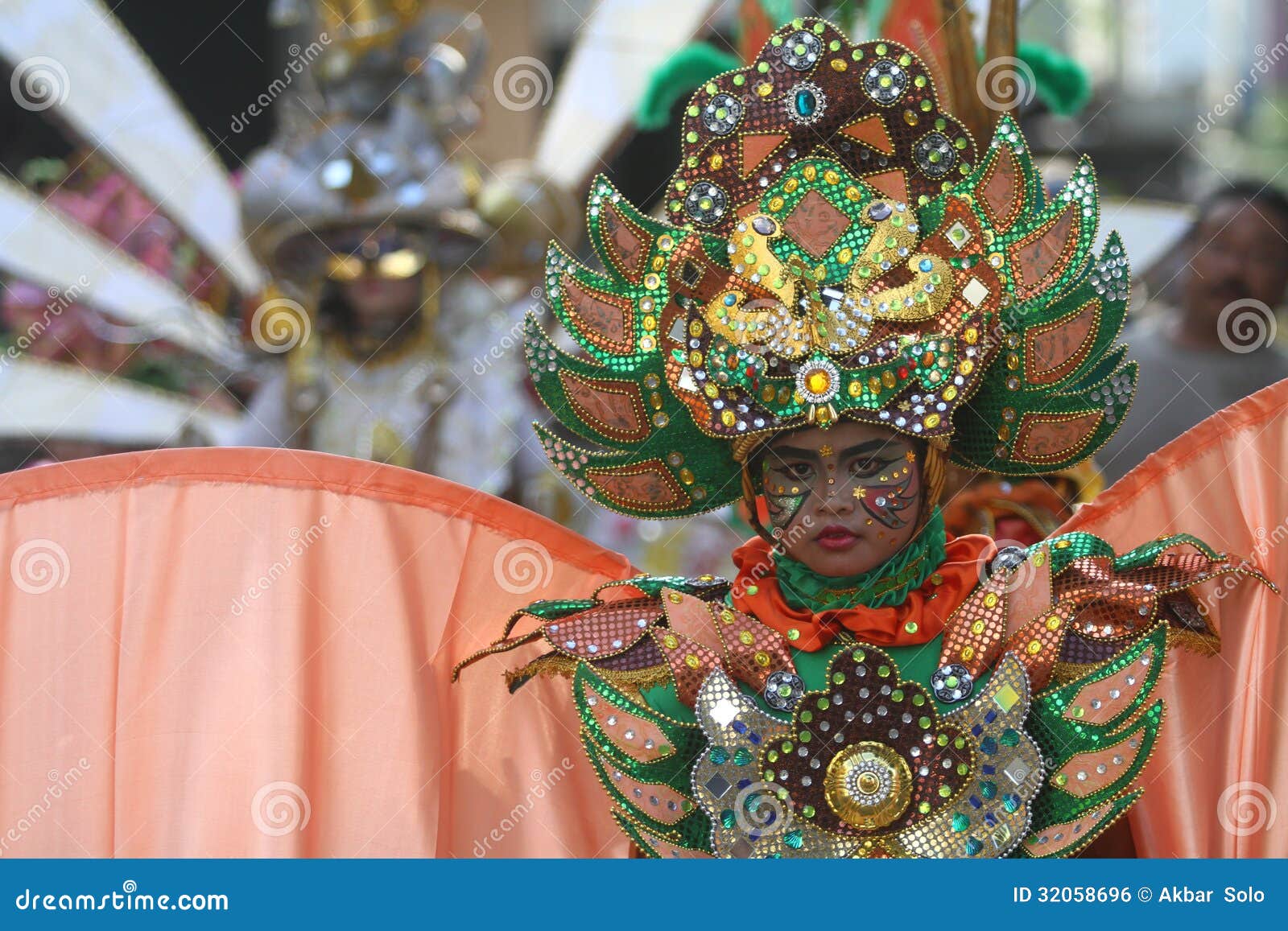 Solo batik carnival editorial photo. Image of joyful - 32058696